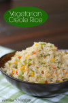 Vegetarian Creole Rice - I Heart Kitchen